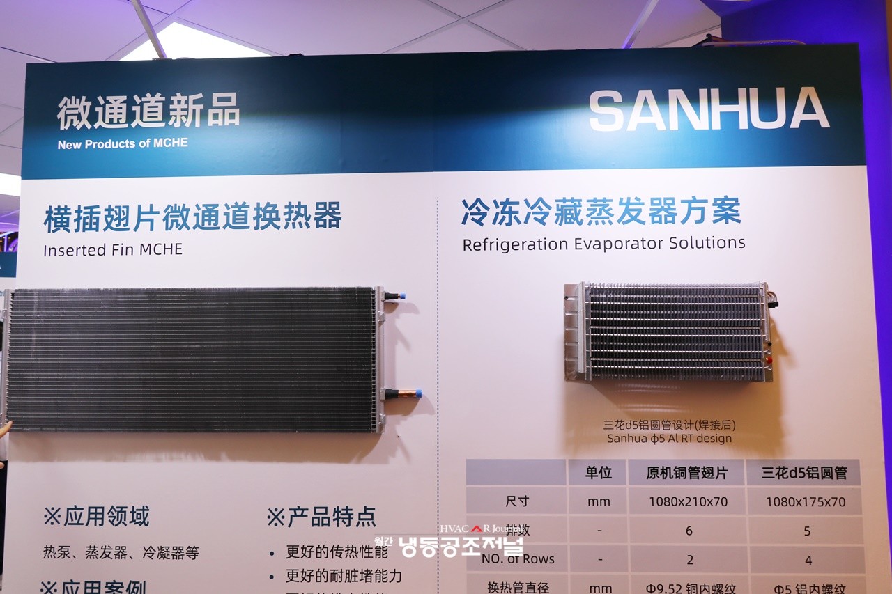 [CRH 2025] 산화(Sanhua), 혁신적인 친환경 HVACR 솔루션 공개